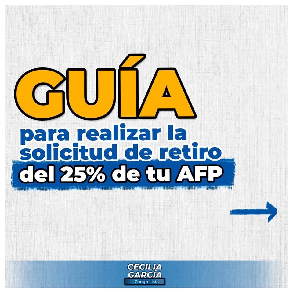 Retiro De Afp Guía Para Realizar La Solicitud De Retiro Del 25