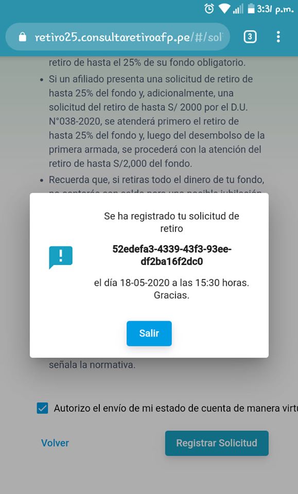 Retiro De Afp Guía Para Realizar La Solicitud De Retiro Del 25